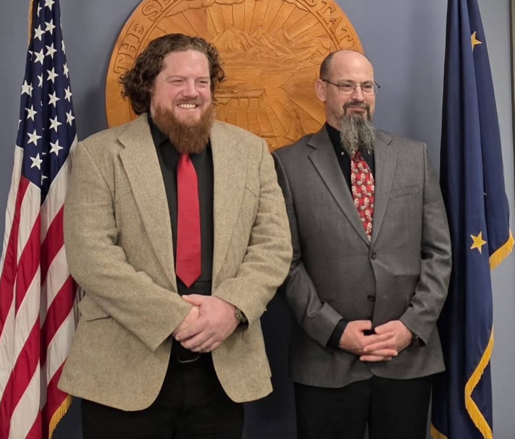 Nelson, St. Clair sworn in as newest members of Alaska House - Alaska Story