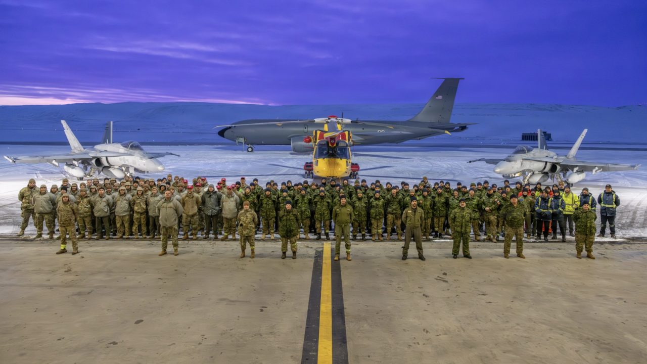 US, Canada complete major Arctic air defense mission from Greenland ...