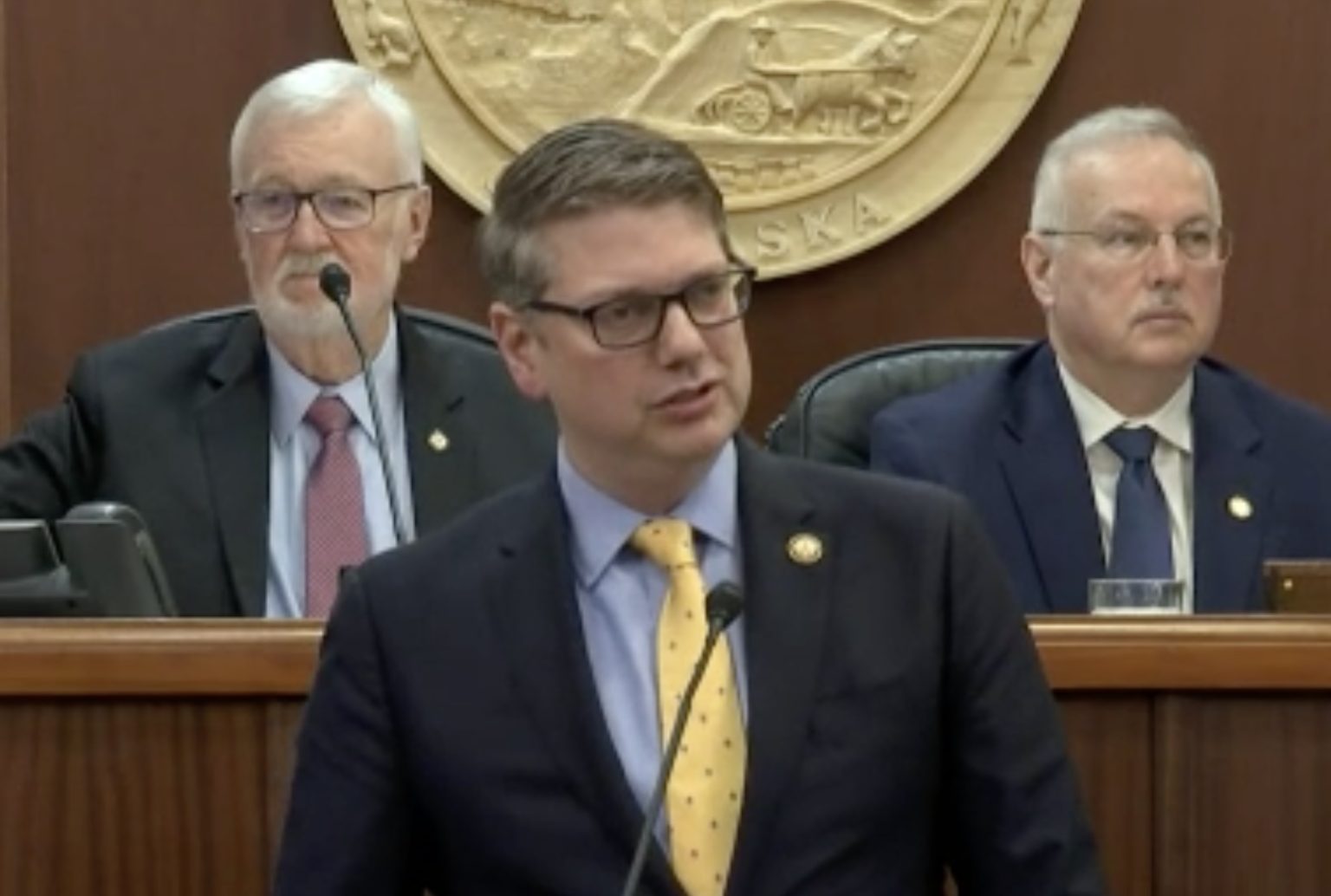 Nick Begich III tells Legislature the good news: Washington is getting ...