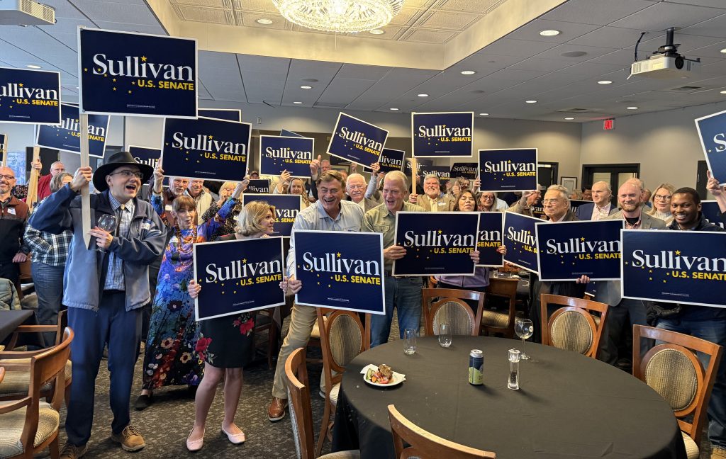 Sen. Dan Sullivan campaign event draws enthusiastic crowd - Alaska Story
