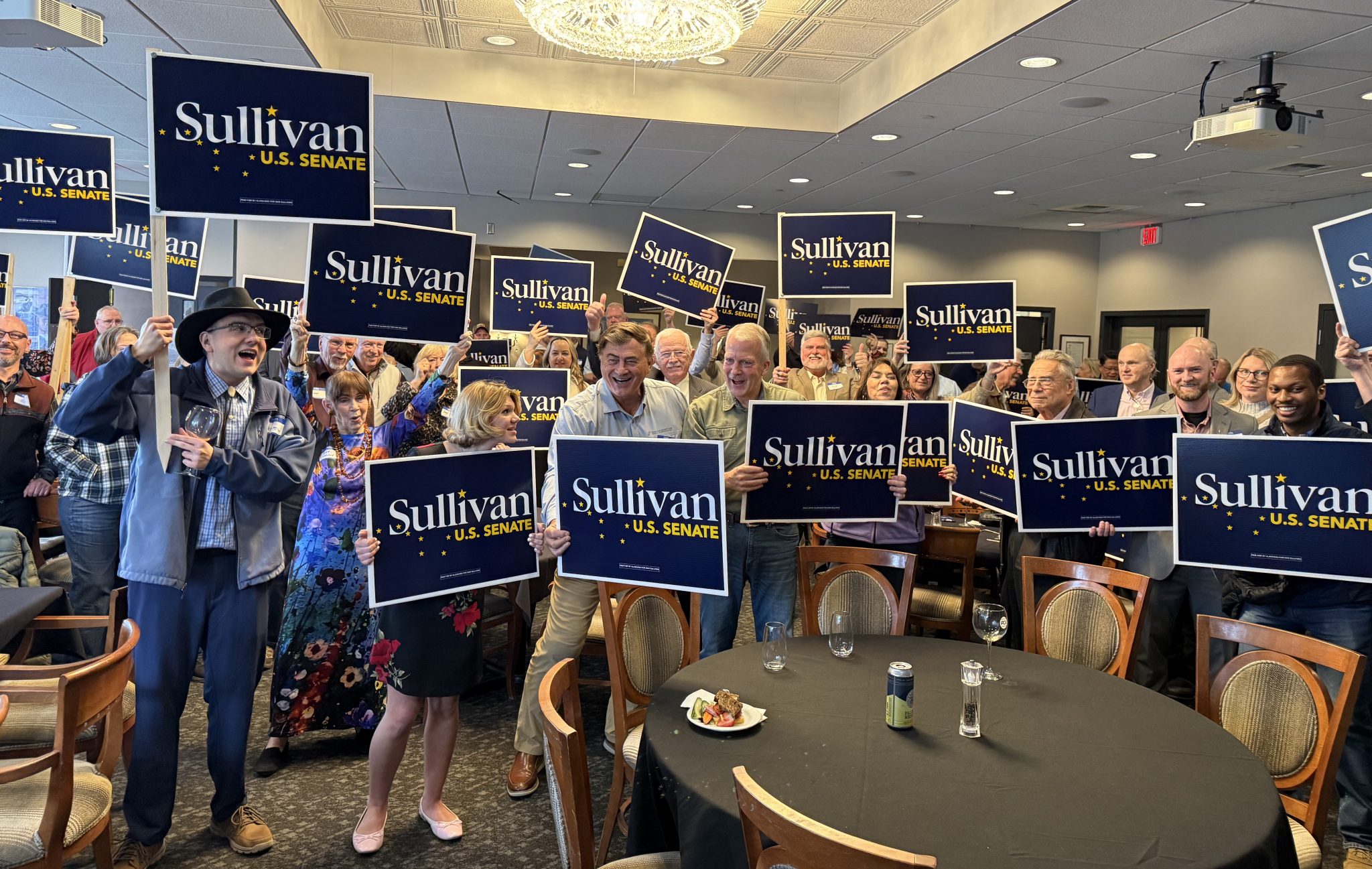 Sen. Dan Sullivan campaign event draws enthusiastic crowd - Alaska Story