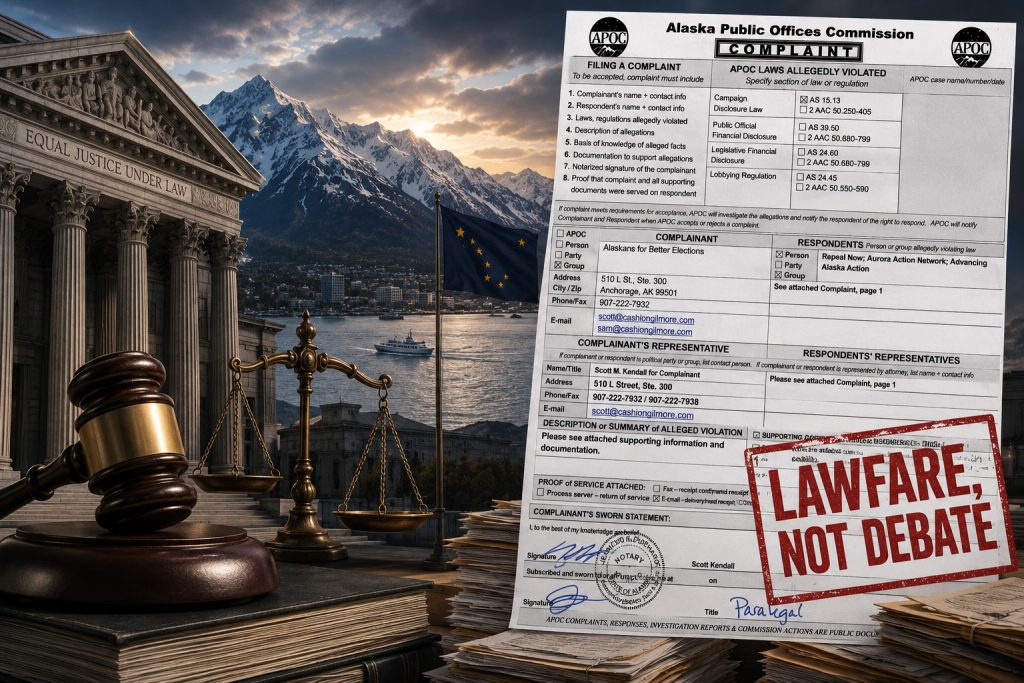 RCV architect Scott Kendall files massive APOC complaint against Repeal ...