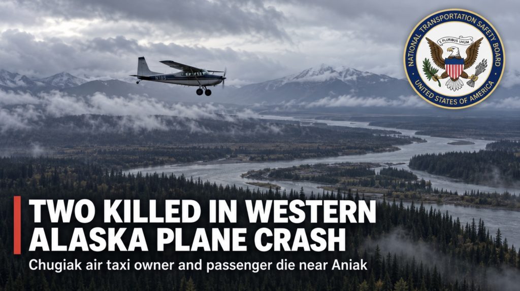 NTSB: Chugiak air taxi owner, passenger perish in Western Alaska plane ...